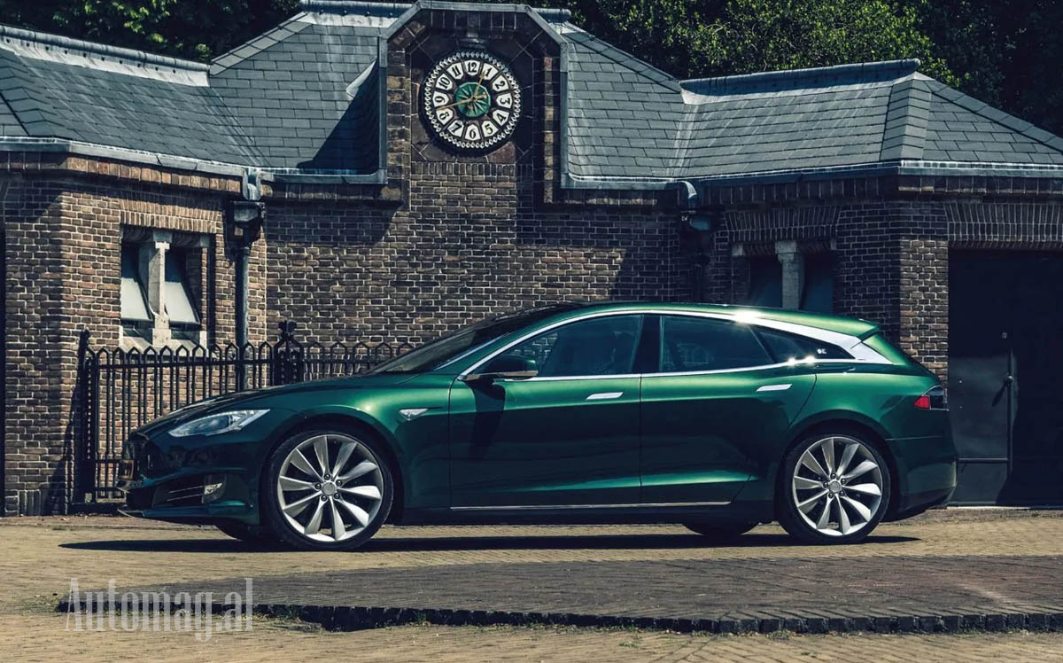 Tesla Model S Shooting Brake - Automag.AL